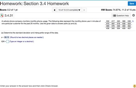 Solved Homework Section 3 4 Homework Save Score 0 2 Of 1