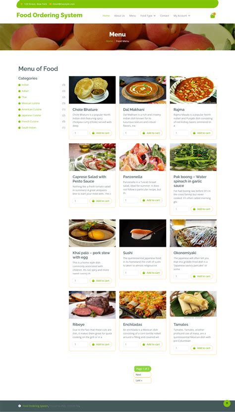 Food Ordering System Project Using Python Django Report For Final Year Students