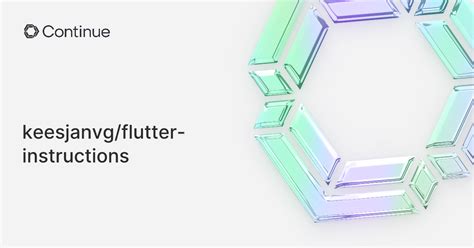 Keesjanvg Flutter Instructions