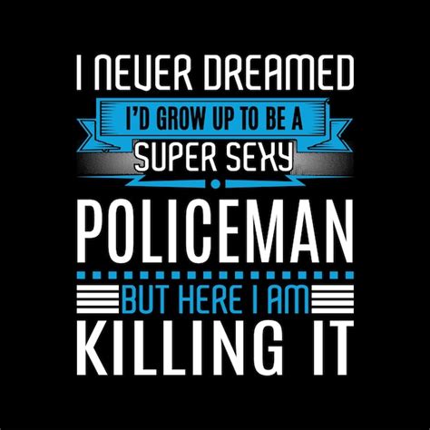 Premium Vector Police T Shirt Design