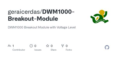 github geraicerdas dwm1000 breakout module dwm1000 breakout module