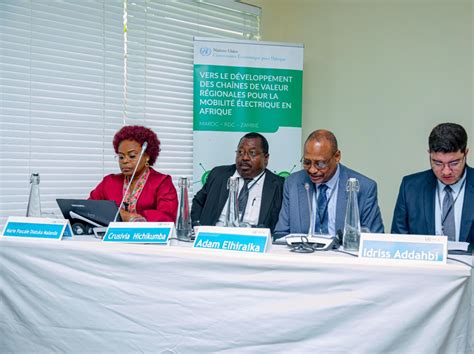 Drc Zambia And Morocco Setting Up An E Mobility Value Chain Esi