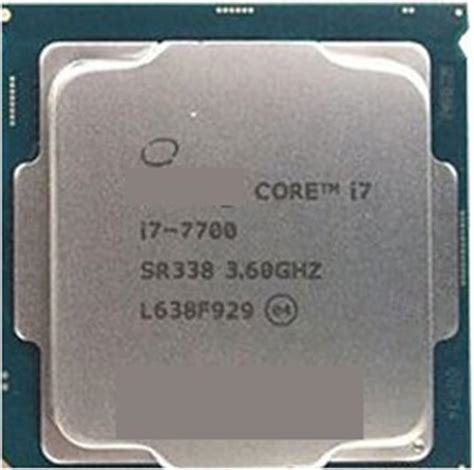 Amazon コンピューター アクセサリー コア I7 7700 I7 7700 クアッドコア Cpu 3 6ghz 8 スレッド Lga 1151 65w 14nm I7 7700