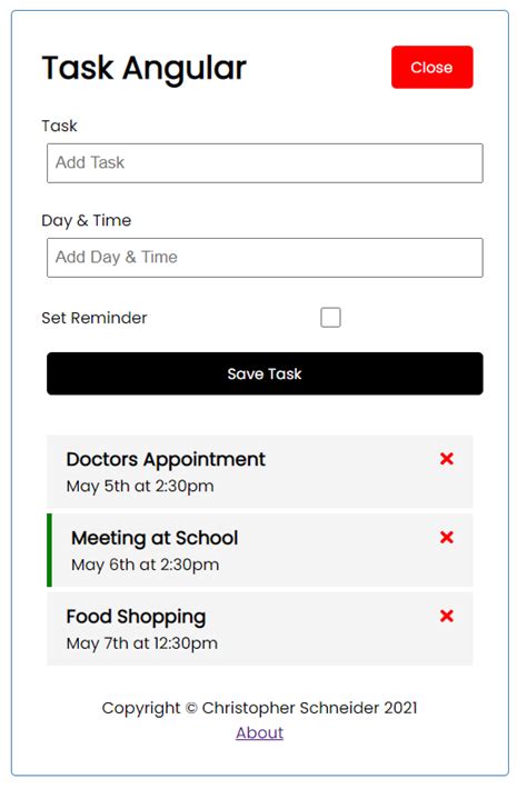 Github Schneiderchristophertask Angular Task Manager Feito Com