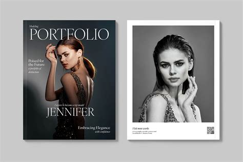 Fashion Model Photography Portfolio Template Brandpacks