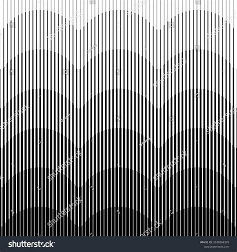Horizontal Line Pattern Thin Line Thick Stock Vector Royalty Free 2188268305 Shutterstock