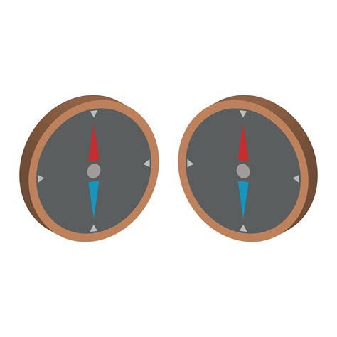 Compass Illustrated On White Background 3451757 Vector Art At Vecteezy