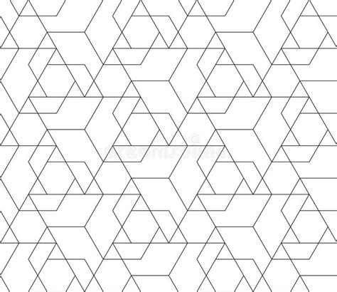 Vector Abstract Repeating Classical Background In Black And Whit Stock Vector Illustration Of