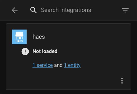 Hacs Not Loaded After Upgrade From 2021 1 To 2021 6 Configuration Home Assistant Community