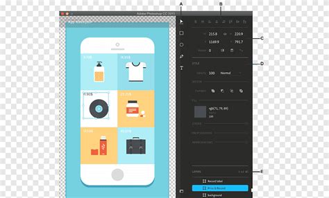 Adobe Creative Cloud 그래픽 디자인 사용자 인터페이스 앱 디자인 자료 전자 제품 사용자 인터페이스 디자인