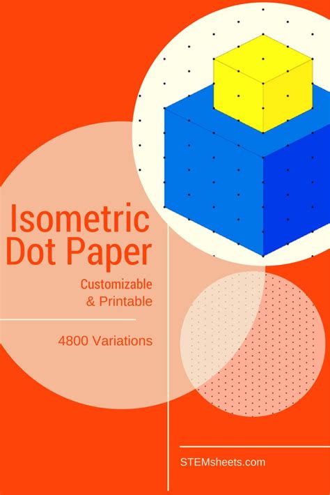 Printable Isometric Dot Paper Math Stem Isometric Dots