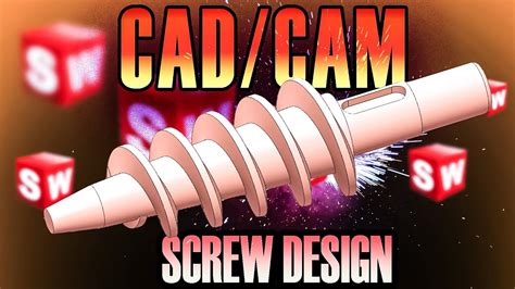 SolidWorks Tutorial Exercise Screw YouTube