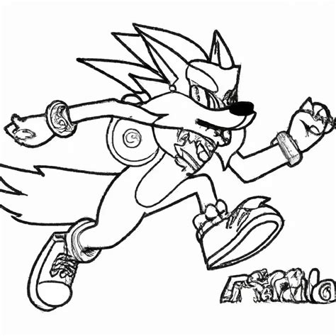 Sonic Lobo Desenhos Para Colorir E Imprimir Gr Tis