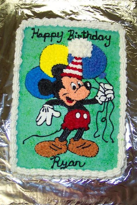 Mickey Mouse Cake
