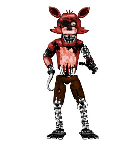 Withered Classic Foxy By Vra2009 On Deviantart