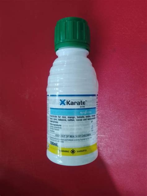 Karate 2 5 Ec Lambda Cyhalothrin Insecticide 100 Ml By Syngenta