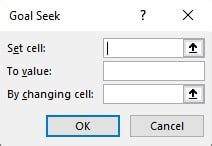 How To Use Excel Goal Seek What If Analysis Earn And Excel