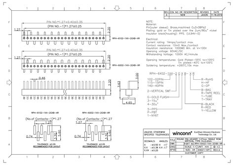 Ic Chip Socket Single Row Straight Dip 127mm 1778mm 20mm 254mm