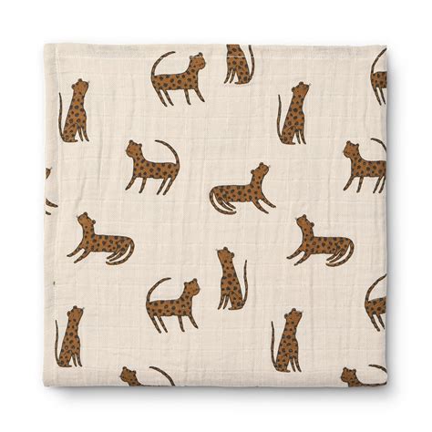 Liewood Ben Organic Cotton Muslin Swaddle Milka