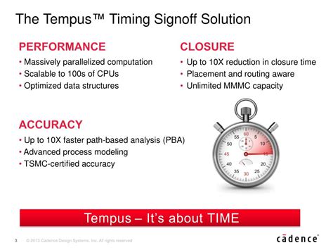 Ppt Cadence Tempus™ Timing Signoff Solution Powerpoint Presentation