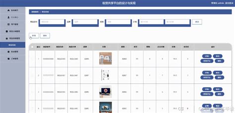 Springbootjavanodepythonphp租赁共享平台的设计与实现【2024年毕设】 Csdn博客