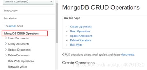 Mongodb（芒果数据库）学习（一）———增删改查芒果db Csdn博客
