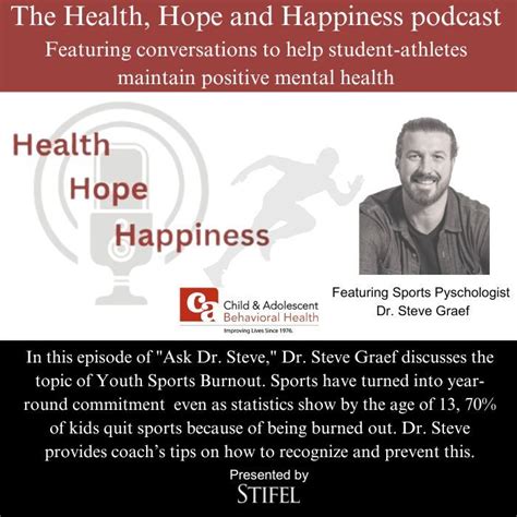 Canda Is Proud To Partner With Dr Steve Graef A Columbus Based Sports Psychologist Who Provides