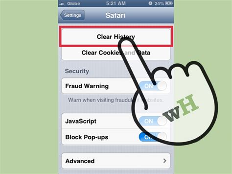 How To Clear Safari Search History Steps With Pictures