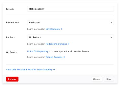 How To Add A Custom Domain To A Vercel Project