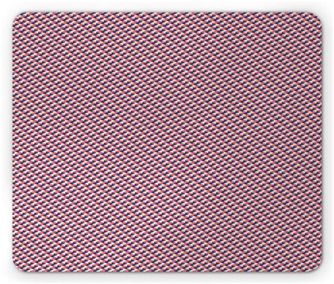 Geometric Mouse Pad Composition With Abstract Art Design Mosaic Style Grid Pattern Rectangle