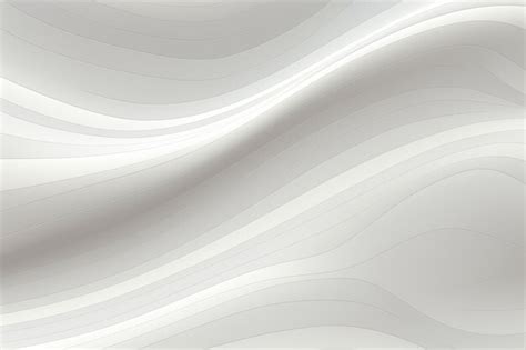 Dynamic Horizontal White Lines Abstract Background Premium Ai Generated Image