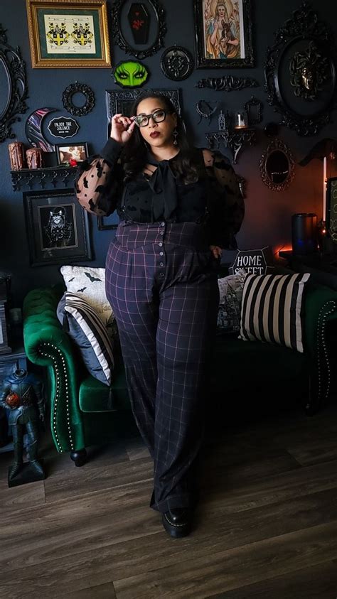 Spooky Season Corporate Goth Goth Plus Size Plus Size Goth