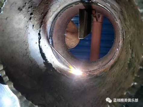 管道仰焊 仰焊 管道自动焊接机 大山谷图库