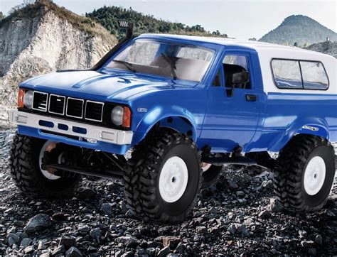 Радиоуправляемый краулер Wpl Military Truck Buggy Crawler Rtr 4wd Wplc 24 Blue машины с