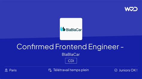 Confirmed Frontend Engineer Publish It Job
