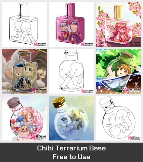 Chibi Terrarium Free To Use Base By Medibangadmin On Deviantart