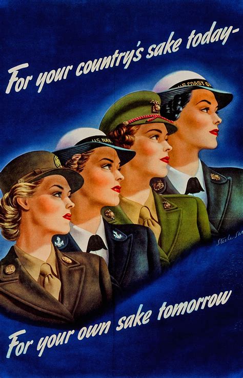 Artist Steele Savage Recruitment Poster 1944