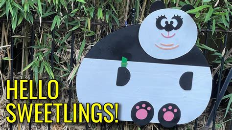 Making Fun Garden Art Hey Duggees Chew Chew Panda Youtube