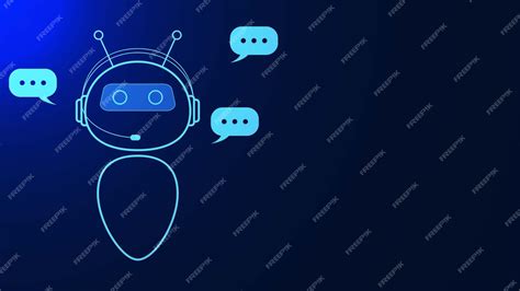 Premium Vector Chatbot Robotic Assistant Online Communication With Artificial Intelligence