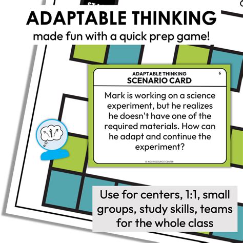 Adaptable Thinking Executive Functioning Game — Autism Grown Up