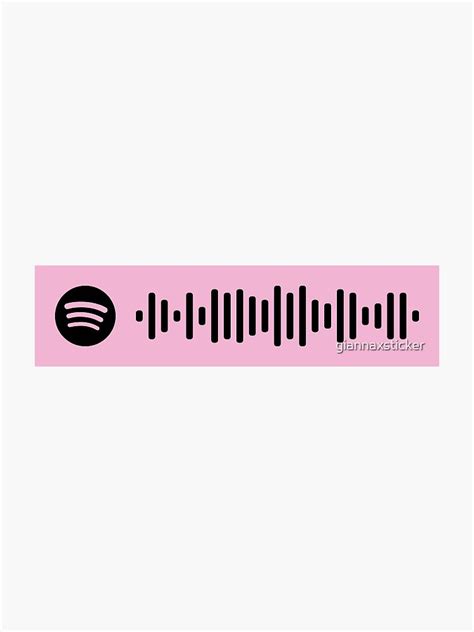 Are We Still Friends By Tyler The Creator Spotify Code Sticker For Sale By Giannaxsticker