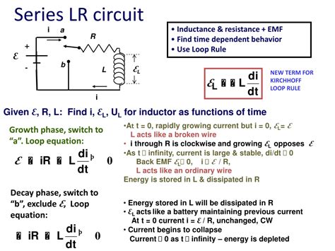 Ppt Rl Circuits Current Growth And Decay Powerpoint Presentation Id9280766 Ppt Rl Circuits Current Growth And Decay Powerpoint Presentation Id9280766