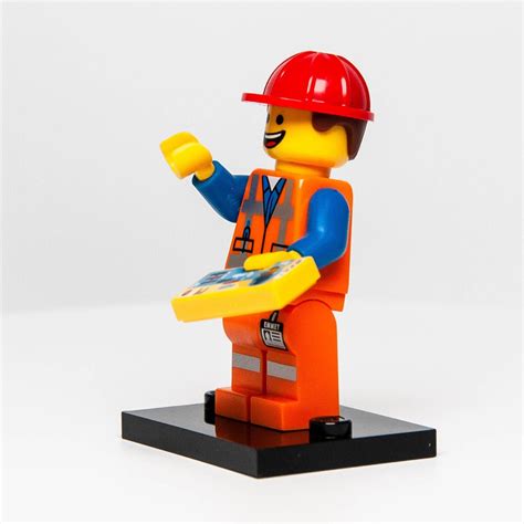 The LEGO Movie Minifigure Hard Hat Emmet 71004 Series 1 Tlm003 Lego Movie Sets Lego Movie