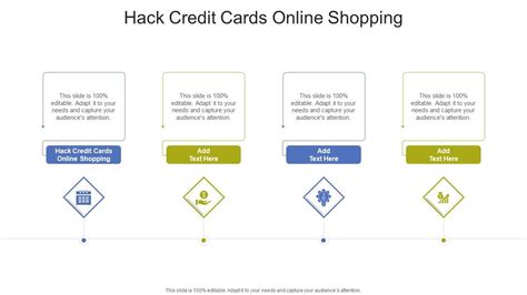 Hack Credit Cards Online Shopping In Powerpoint And Google Slides Cpb PPT Slide