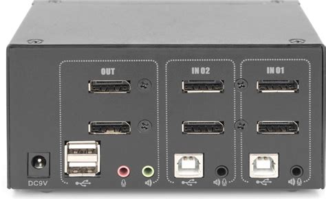 Digitus KVM Switch Port Dual Display K DisplayPort Ab Preisvergleich