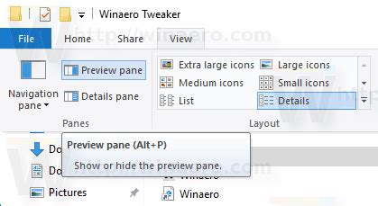 How To Enable Preview Pane In Windows
