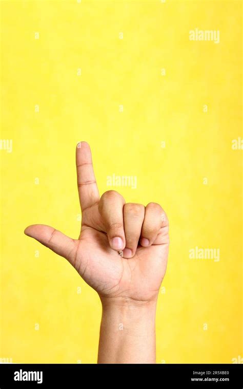 Hands Of A Latino Man Makes Sign Language Expression And Gesture Spatial Configuration And
