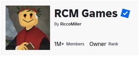 Rcm Games Roblox