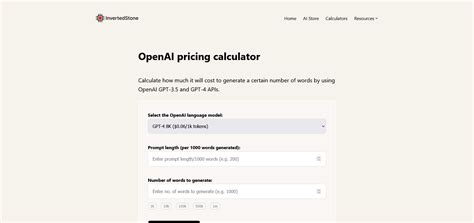 OpenAI GPT Price Calculator Automate Pricing For Complex Services And Products