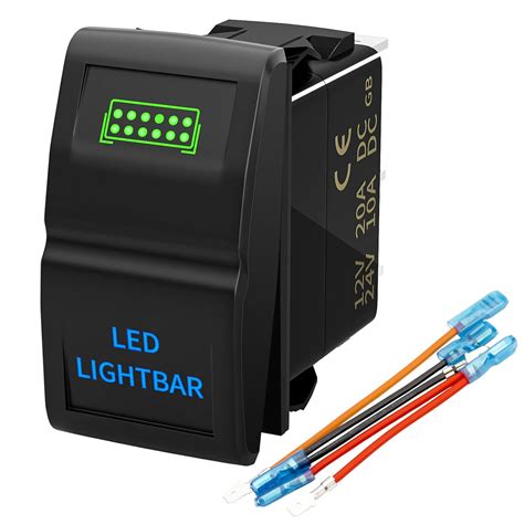 DaierTek Waterproof LED Light Bar Rocker Switch Nepal Ubuy